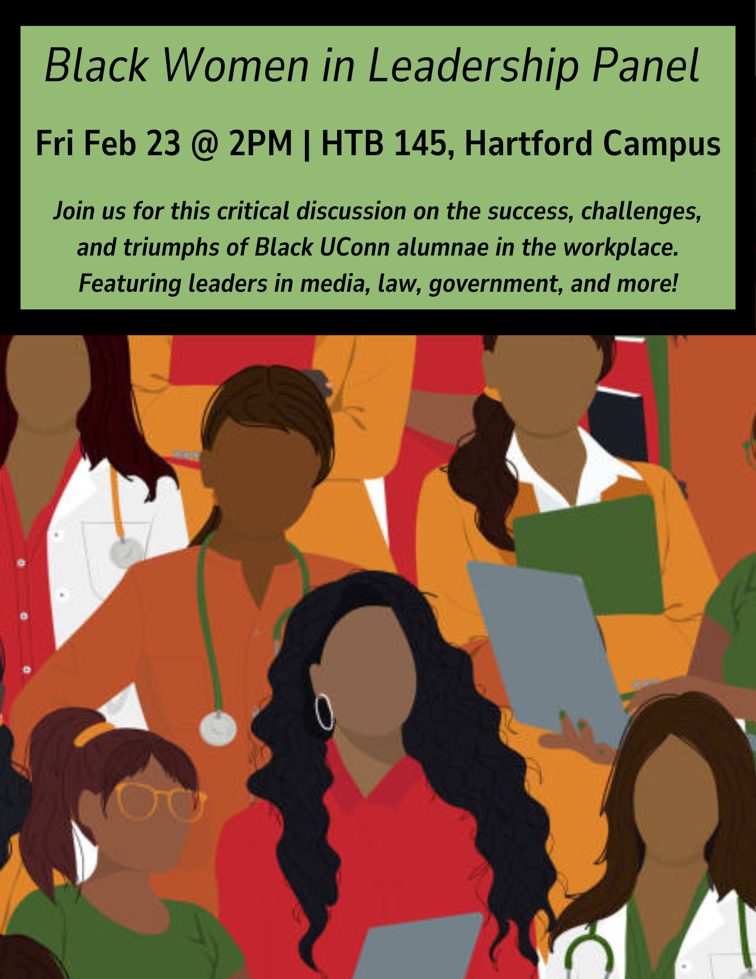 Black Women Leadership Panel | Diversity, Equity, Inclusion, and Justice @UConn